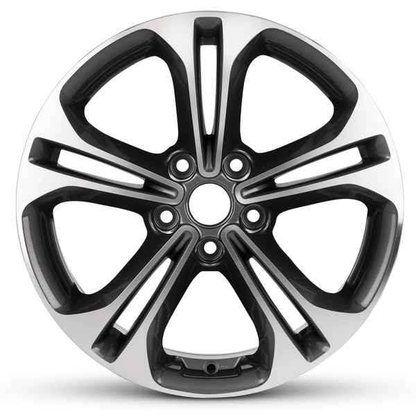2014-2016 17x7 Kia Forte Aluminum Wheel Rim - Road Ready - Road Ready ...